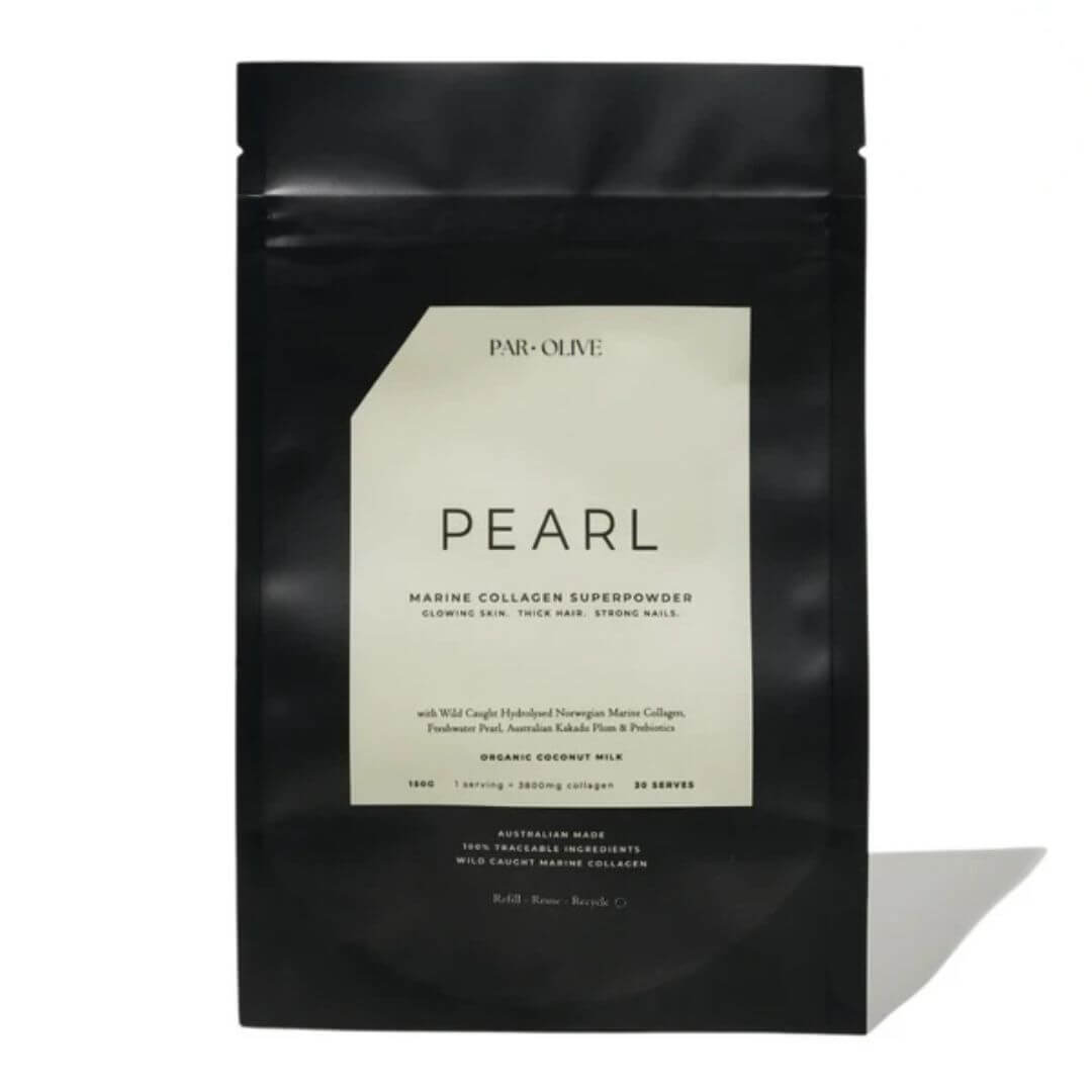 PEARL Marine Collagen Superpowder (Organic Coconut) Refill Pouch ...